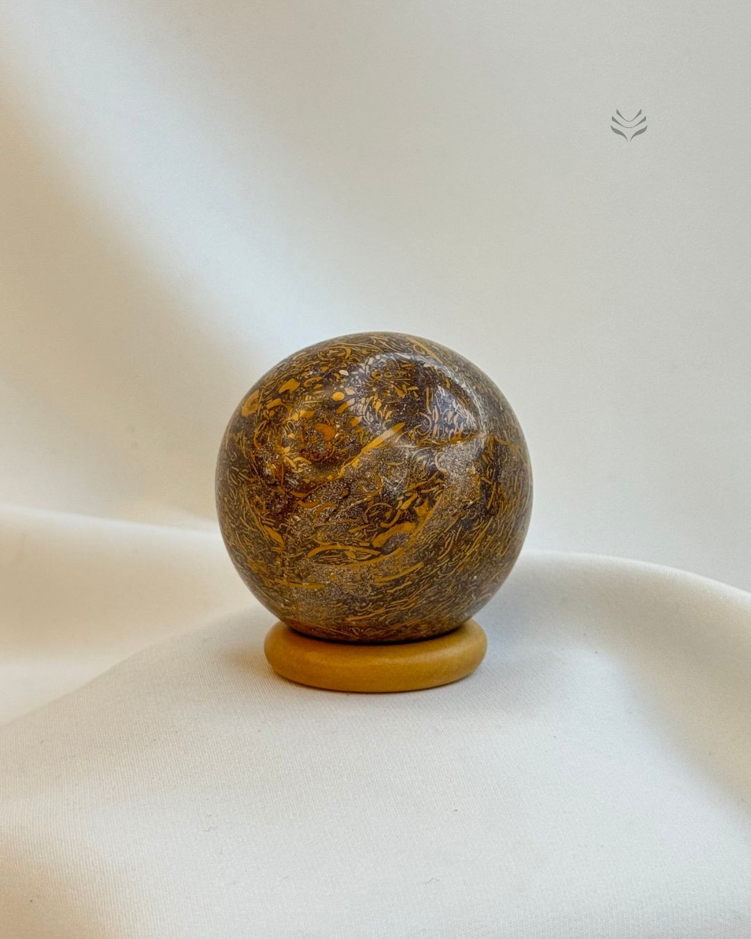 Elephant Jasper Sphere - Grounding & Emotional Stability – Vani Kabir ...