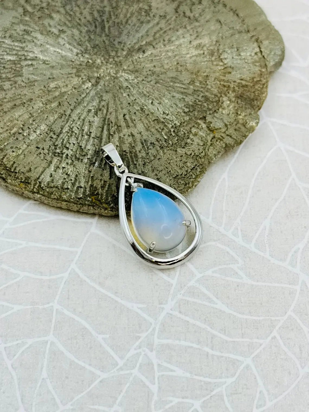 Light-Coded The Emotional Healer - Opalite Pendant - Vani Kabir Studio