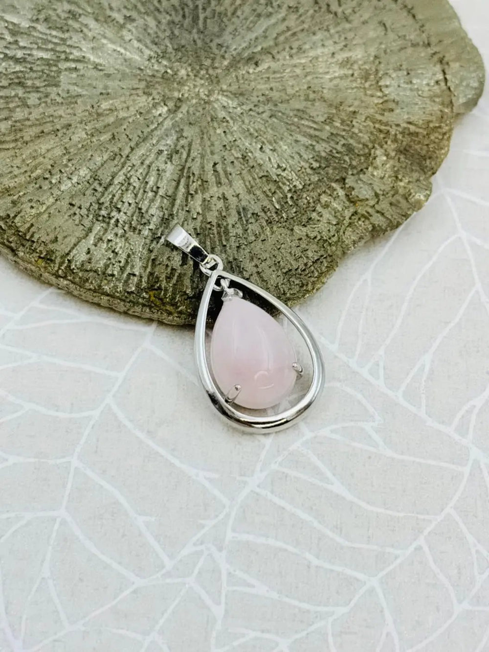 Light-Coded The Emotional Healer - Rose Quartz Pendant - Vani Kabir ...
