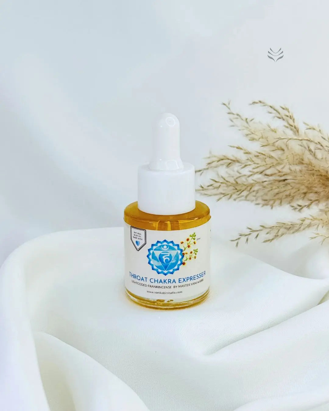 LightCoded Throat Chakra Expresser Body Oil - Vani Kabir Studio