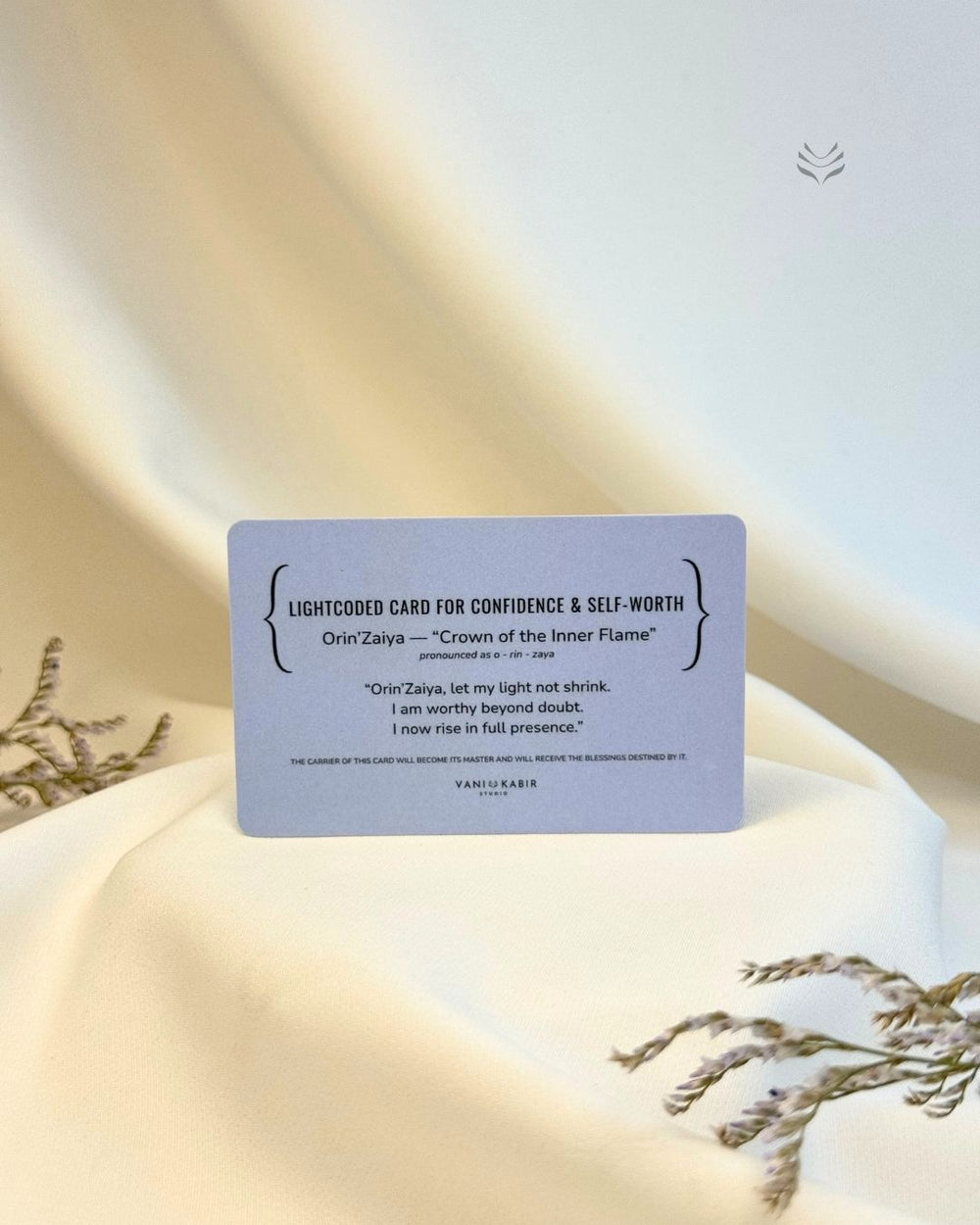 Light-Coded Anti Evil Eye Prayer Card for Protection and Positive ...