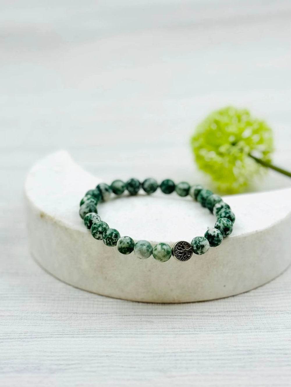 Growth & Expansion Tree Agate 8MM | Crystal Beads for Abundance – Vani ...