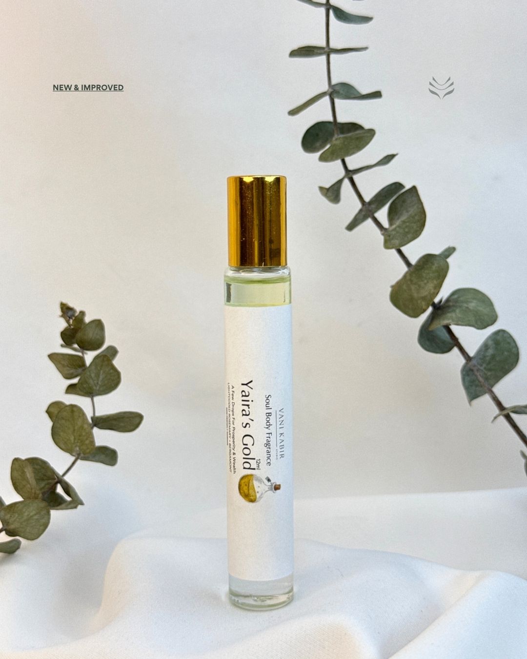 LightCoded Yaira’s Gold Body Fragrance - Vani Kabir Studio